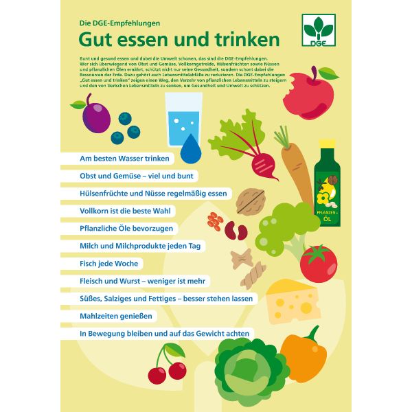 Infoblatt DGE-Empfehlungen