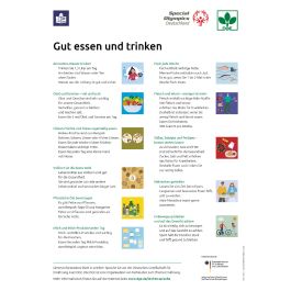 DGE-Empfehlungen in Leichter Sprache - Poster