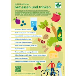 Poster DGE-Empfehlungen